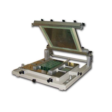 Mc110 Manual Pcb Screen Printer Prototype Assembly Manncorp Inc