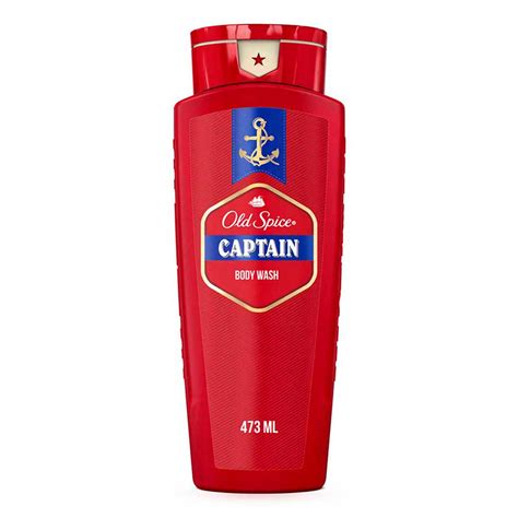 Jabón Líquido Corporal Old Spice Captain Para Hombre 473ml Chedraui