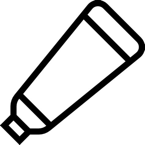 Toothpaste Pictogramer Outline Icon
