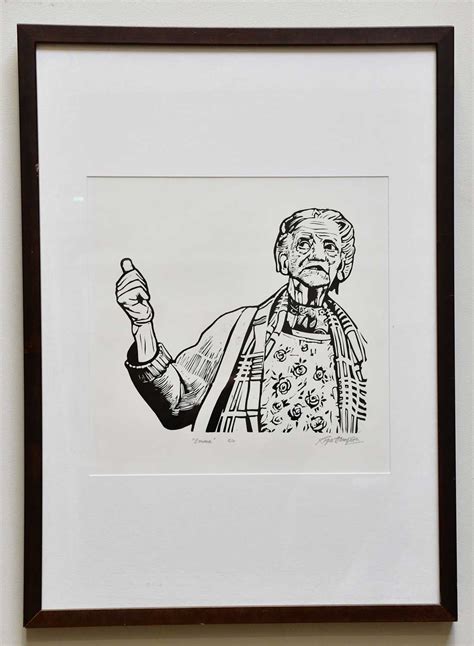 Lot 135 Roger Hampson 1925 1996 Linocut Emma