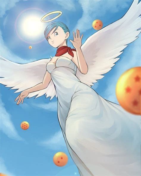 Saiyan Angel Dragon Ball Angels Dbz Angels Anime Art