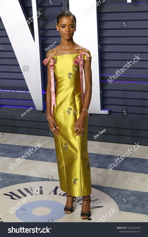 Beverly Hills Feb 24 Letitia Wright At The 2019 Vanity Fair Oscar Party At The Wallis