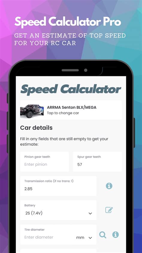 Rc Speed Calculator Pro For Iphone Download