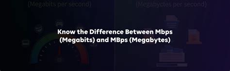 Difference Between Mbps And Mbps Understanding Speeds