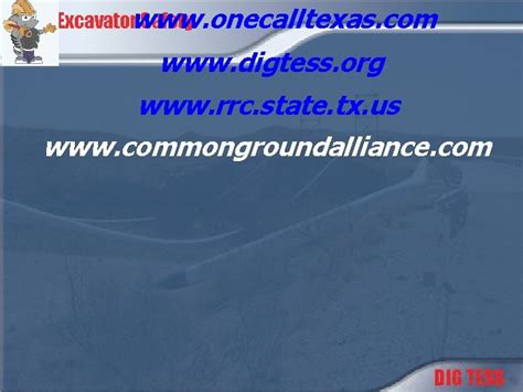 Excavator Safety Texas Administrative Code Title 16 Chapter