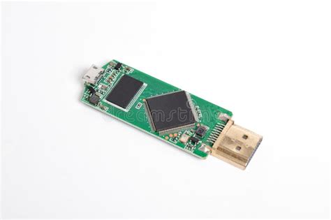 Circuit Board Inside Usb Flash Drive Stock Image Image Of Technology