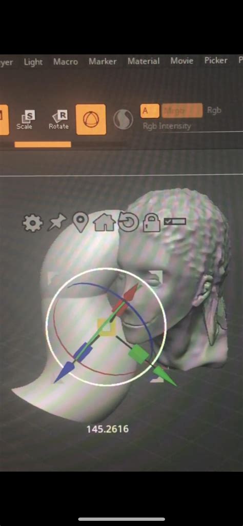 how do you rotate it without cursing the form r zbrush