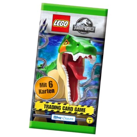 Blue Ocean Sammelkarte Lego Jurassic World 3 Karten Sammelkarten