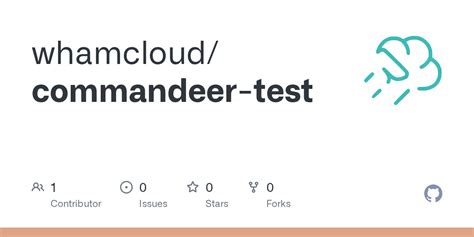 Github Whamcloudcommandeer Test