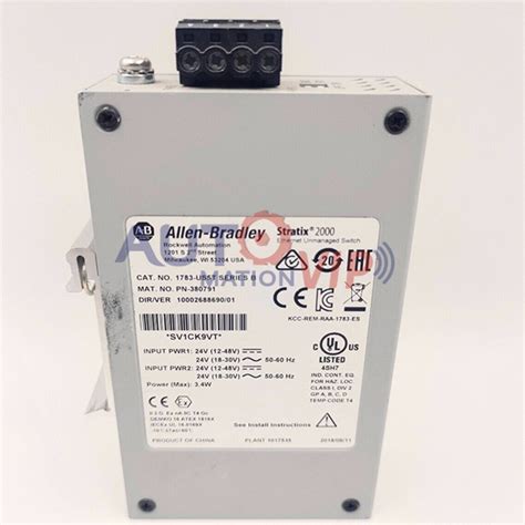 1783 Us5t Allen Bradley Stratix 2000 Unmanaged Ethernet Switch Automation Vip