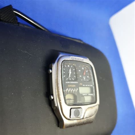 Citizen Ana Digi Two Timer Quartz Vintage For Parts Or Repair As Is Norunner Watchcharts