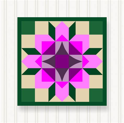 Barn Quilt Wall Art 8 Sizes Outdoor And Indoor Square Block Home Decor