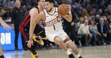 Devin Booker scores 31 points as Suns run away from Warriors for 130-105 win