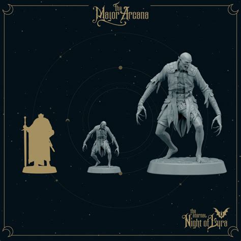 3d Printable Vampire Spawn By The Shattered Realms