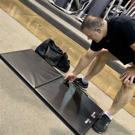 Daddies On The Go — Focused Beefy Gym Daddy Working On His Core And