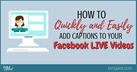 Facebook Live Captions Quickly Easily Add Them Up