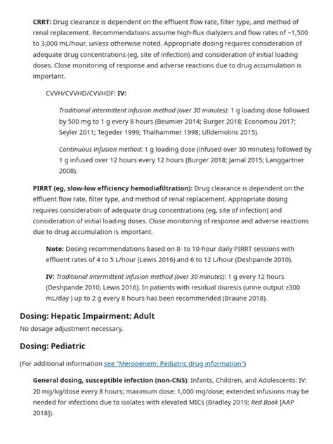 Meropenem Drug Information Uptodate 2 Pdf
