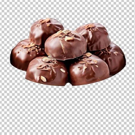Premium Psd Topdown Look At Semicircular Chocolate Array