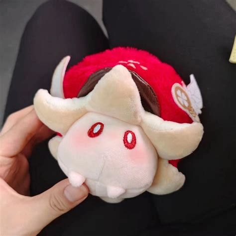 จี้ตุ๊กตายัดนุ่น Yelan Genshin Impact Xiao Klee Kokomi Beelzebul Tartaglia Fungus ของเล่นสําหรับ