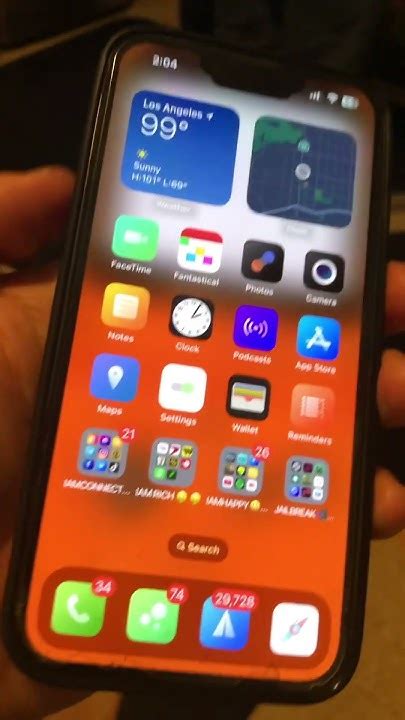 My Perfect Jailbroken Iphone 😤🥵🔥🔥🔥 Ios Ios15 Ios16 Uncover