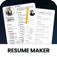 Resume CV Maker Resume Builder Android By Vocsy Codester
