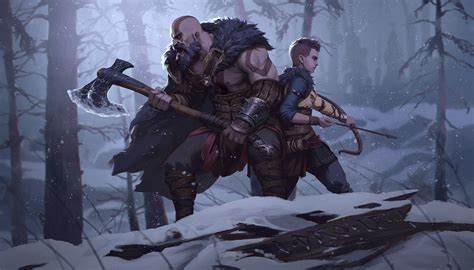 God Of War Ragnarök Hd Digital Art Wallpaper Hd Games 4k Wallpapers