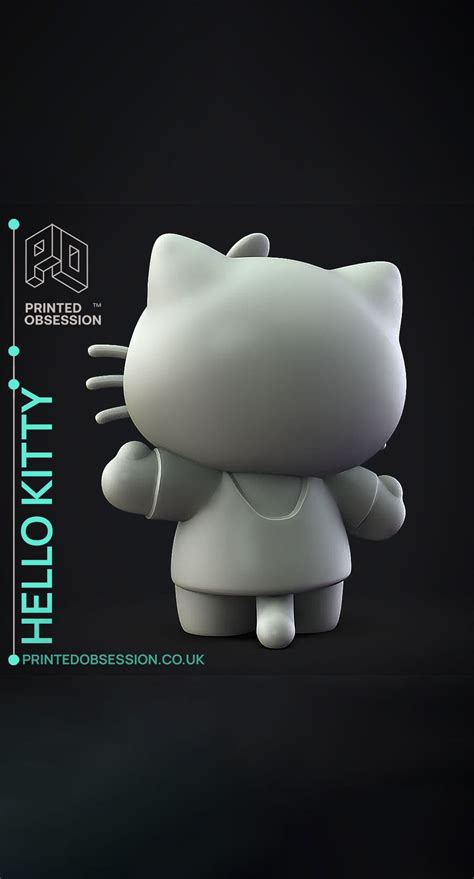 Hello Kitty Fan Art 3d Model By Printedobsession On Thangs Image 5 Of 8