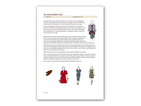 28 Page Style Guide Women For Image And Style Consulting