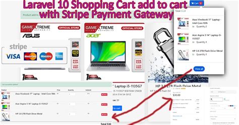 Laravel 10 Shopping Cart Add To Cart With Stripe Payment Gateway Tutorial101