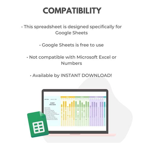 Simple Habit Tracker Spreadsheet Simplify Create Inspire