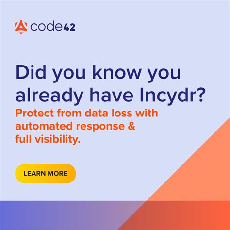 Code42 Acquired By Mimecast On Linkedin Incydr See And Stop Data Loss