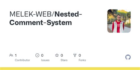 Github Melek Webnested Comment System
