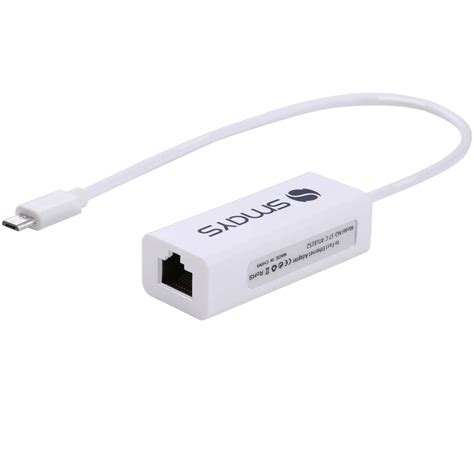 Smays Micro USB Ethernet Adapter For Android Tablet Windows Tablets RTL Buy Smays Micro