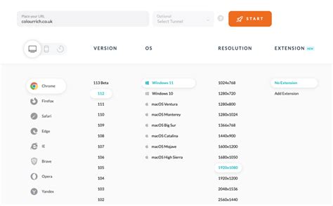 Ideal Screen Sizes For Responsive Website Design Inside Design Colour Rich