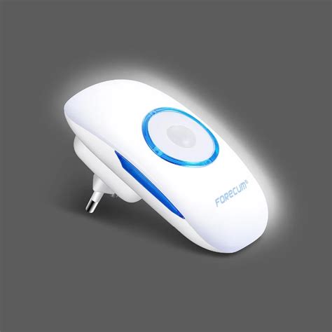 Night Light LED Motion Sensor Outlet Plug In Wireless PIR Motion Activated Sensing Security