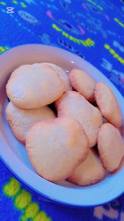 බිත්තර බටර් නැතුව ගෙදර තියෙන දේවල් වලින් රසම රස බිස්කට්😋 Trending Viralvideo Food Recipe