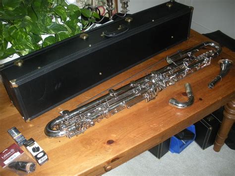 Leblanc Paris Curved Paper Clip Model Contrabass Clarinet Musical