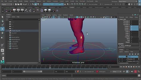 Anuj Singh On Linkedin Rigging 3danimation Charactersetup Gameanimation Maya…