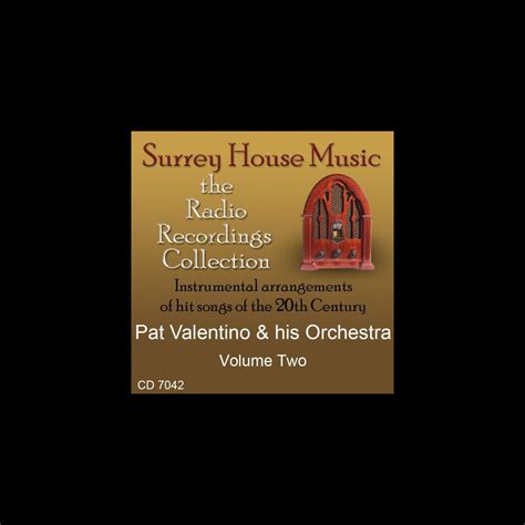 ‎pat Valentino And His Orchestra Vol 2 By Pat Valentino On Apple Music