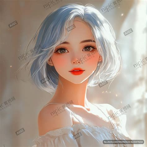 Ai创作图厚涂头像 厚涂少女 板绘少女 板绘少女插画 人物插画短发女生 写实人物插画 Cg头像 半身头像板绘 鼠绘少女 头像约稿 插画少女头像 数字美女插画 少女头像插画 板绘人物 原创厚涂