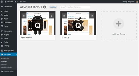 wp appkit 0 6 themes galore wp appkit