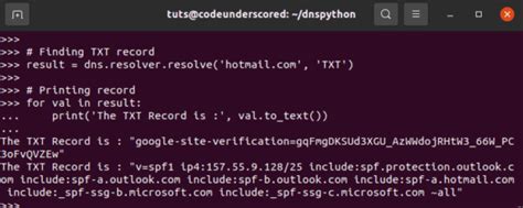How To Do Nslookup In Python Code Underscored How To Do Nslookup In Python Code Underscored