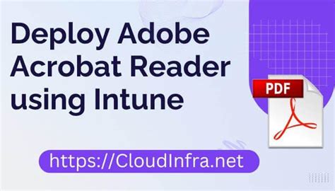jatin m on linkedin deploy adobe acrobat reader using intune