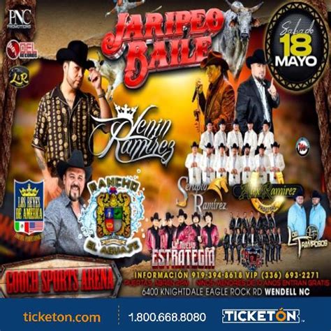 Tickets For Jaripeo Baile At Gooch Sports Arena Ticketón