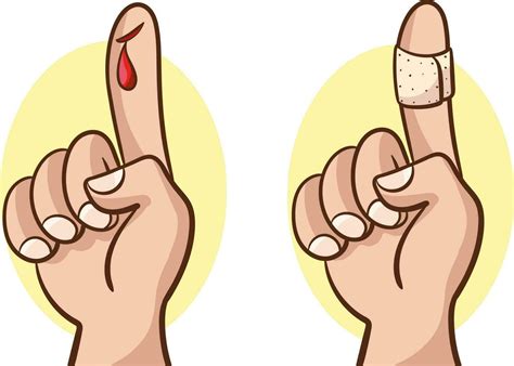 Cut Off Finger Clipart