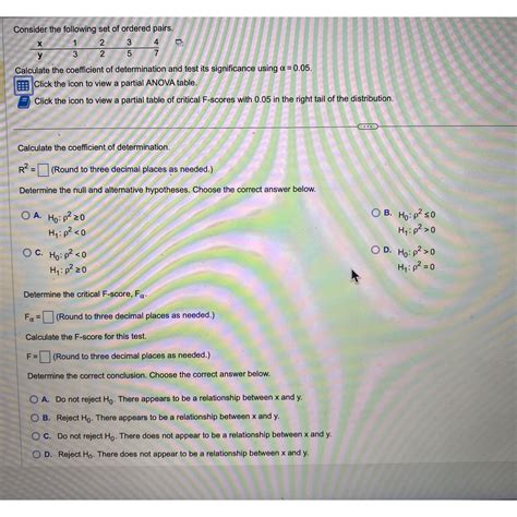 Solved Consider The Following Set Of Ordered Chegg Com