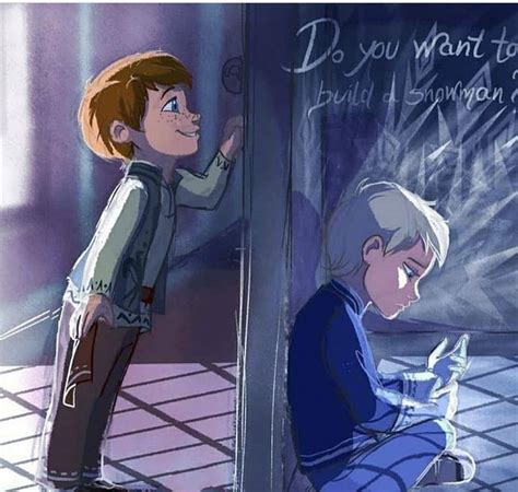 假如《冰雪奇缘》中男女角色反串，姐妹变成兄弟，雪宝变成了雪妞 萌次元