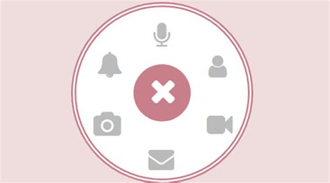 Jscss交互式圆形图标菜单导航 代码演示