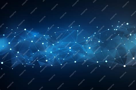 Premium Photo Abstract Low Poly Connection Lines Digital Technology Background