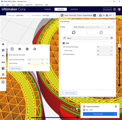 Infill Overlap Not Respected · Issue 13271 · Ultimakercura · Github